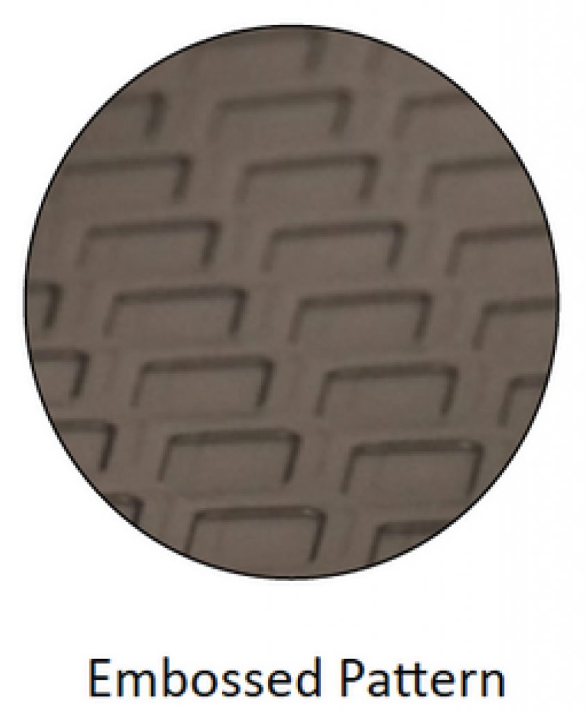 Emboss Bar Stool – Black – DDK