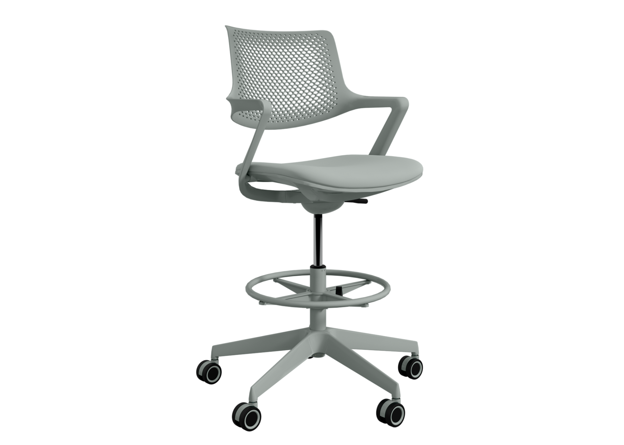 Loki Drafting Chair / Pearl Grey – DDK